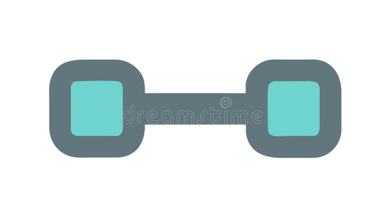 Mechanical Link Connection Component Assembly Icon, Vector Design ...