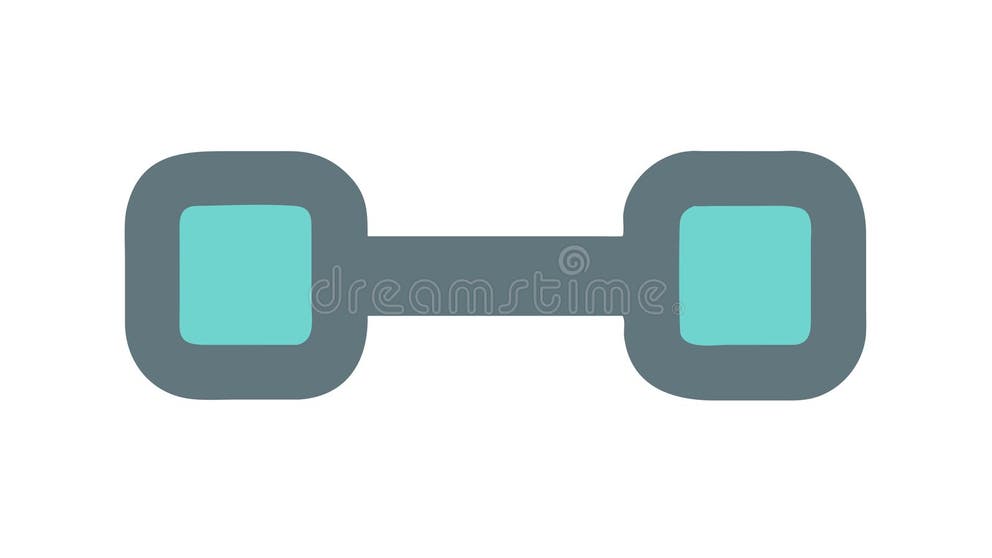 Mechanical Link Connection Component Assembly Icon, Vector Design ...