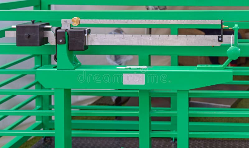 Mechanical Livestock Scale Farm Stock Photo - Image of structure ... Mechanical Livestock Scale Farm Stock Photo - Image of structure ...