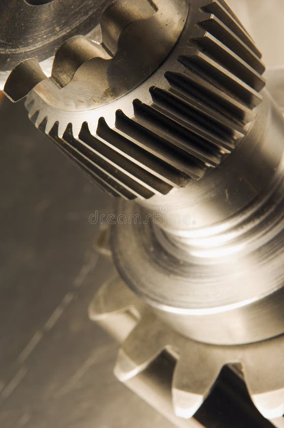 Mechanical Menagerie in Sepia Stock Image - Image of aluminum, gears ...