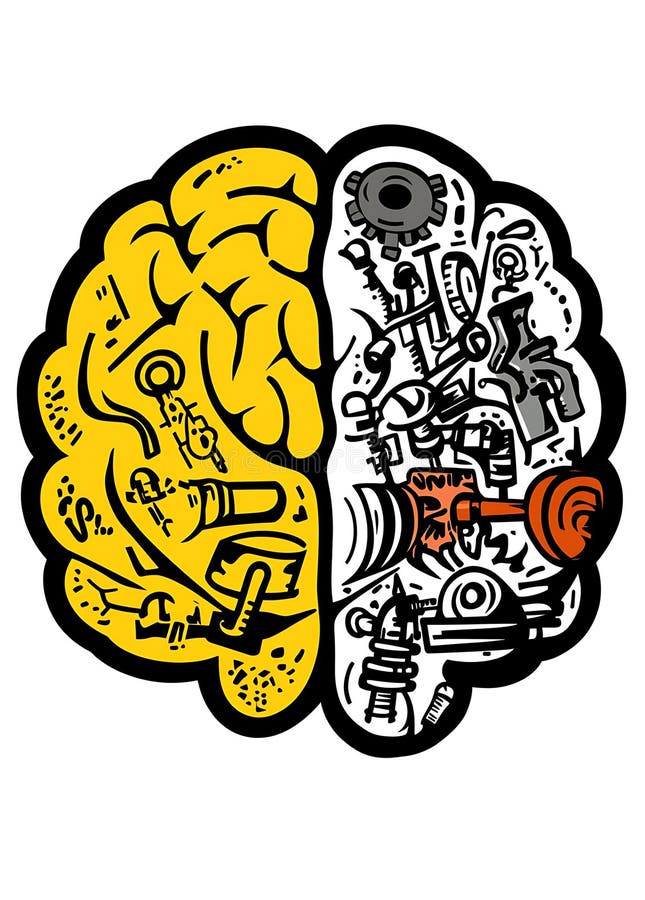 The Mechanical Mind: a Creative Illustration of the Brain As a Complex ...