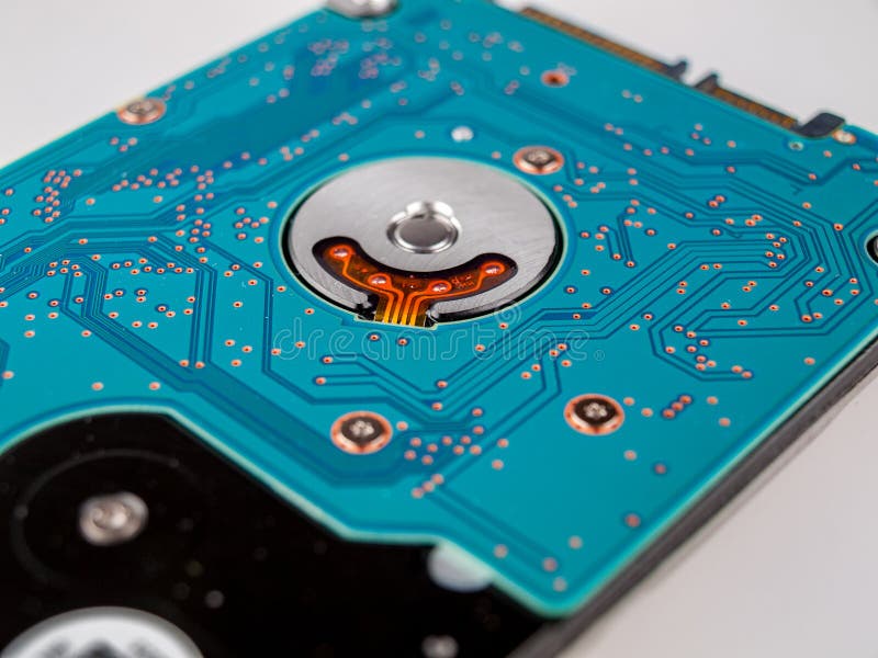 Mechanical Movable Hard Disk, with Magnetic Head in Disassembled State ...