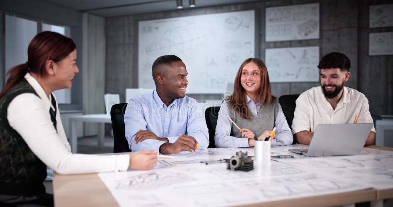 Mechanical Part Design Blueprint Stock Photo - Image of black ...