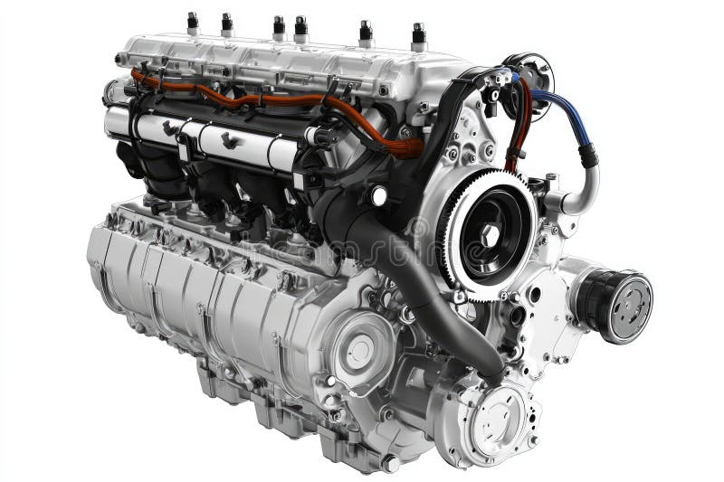 13,414 Mechanical Part Engine White Background Stock Photos - Free ...