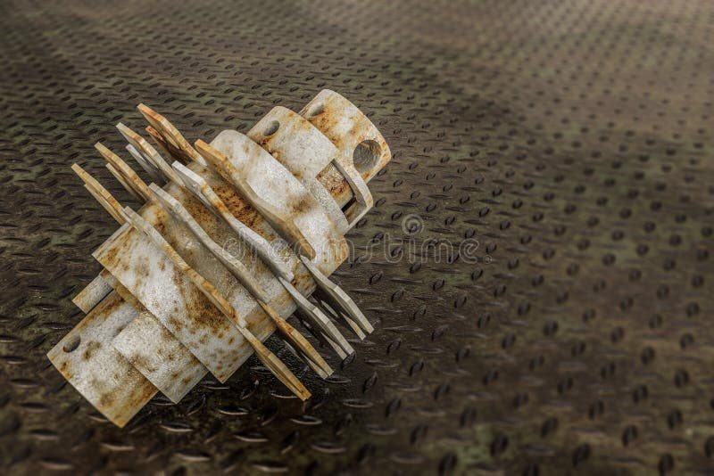 Mechanical part stock illustration. Illustration of machine - 144573788