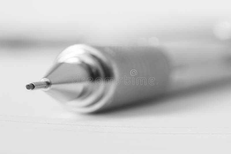 Mechanical pencil stock photo. Image of technical, notepad - 37626938