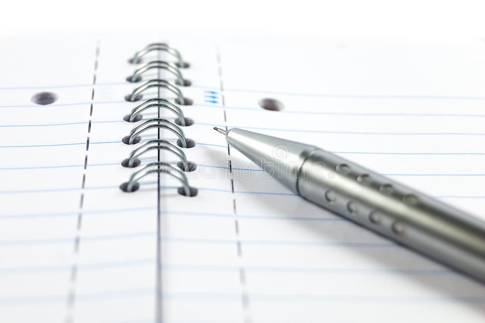 Mechanical Pencil on a Notepad Stock Photo - Image of drafting, design ...