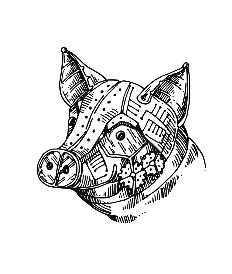 Steampunk Animals Illustration Stock Illustrations – 273 Steampunk ...