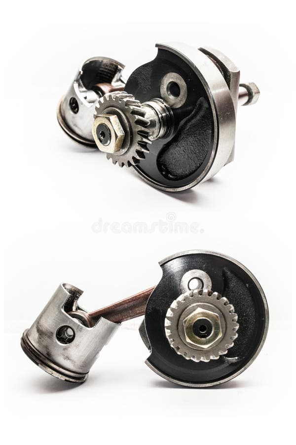 Mechanical piston and gear stock image. Image of closeup - 85607293