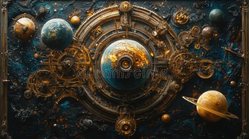 Cosmic Gears Digital Illustration Stock Photos - Free & Royalty-Free ...
