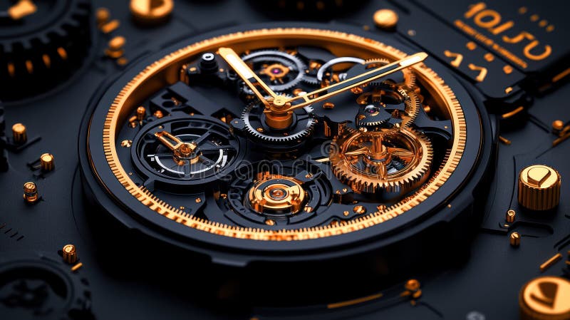 Mechanical Precision: Set of Gear Wheel Elements for Industrial ...