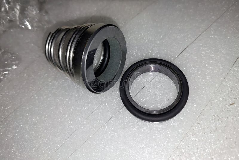 Mechanical Pump Seal Components Displayed on a Clean Surface Ready for ...