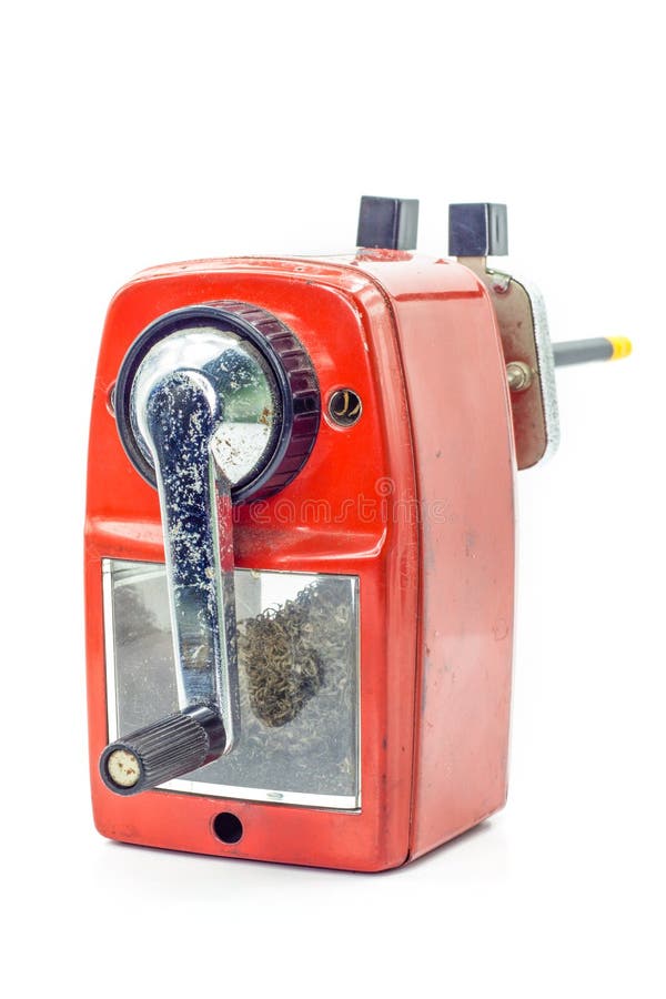 Mechanical sharpener stock image. Image of shavings, crayon - 24156887