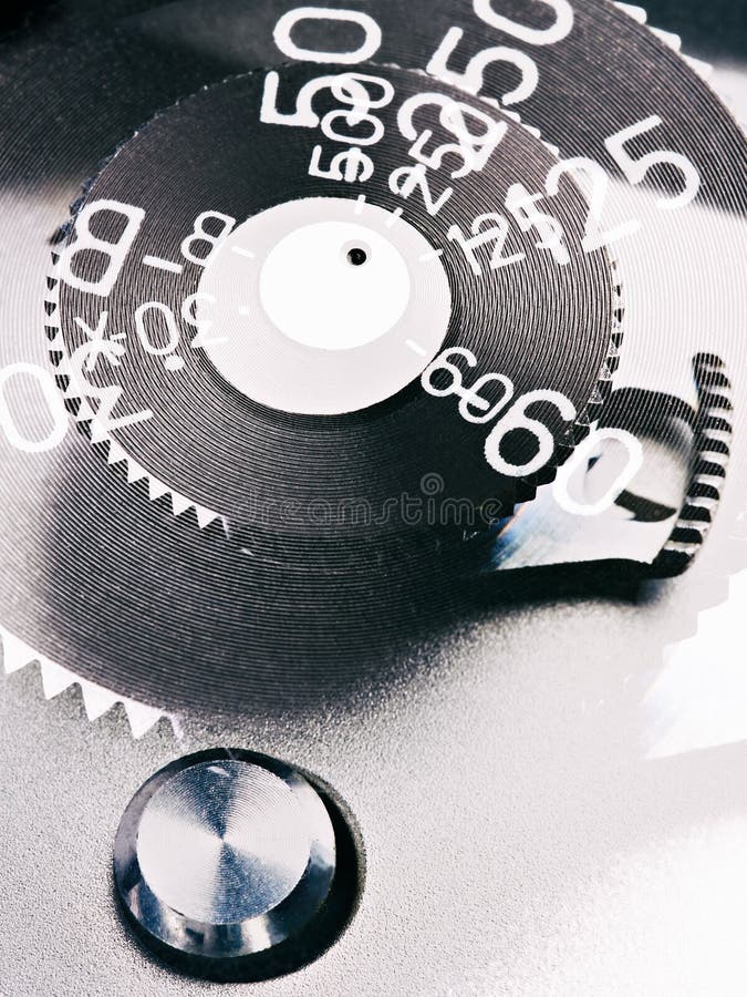 Mechanical Shutter Switch on Vintage Camera Stock Photo - Image of ...