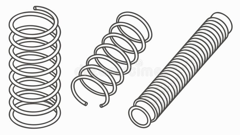 Mechanical Springs, Compression, Industrial Components, Engineering ...