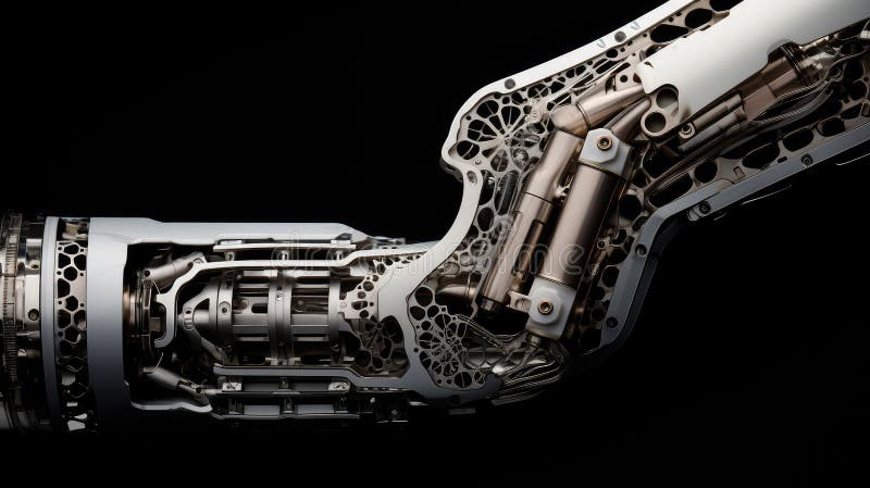 Mechanical Tech Texture Eps Stock Illustration - Illustration of ...