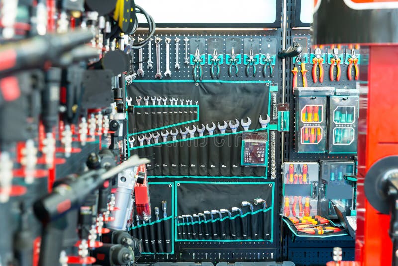 Mechanical Tools for Auto Service and Car Repair Stock Image - Image of ...