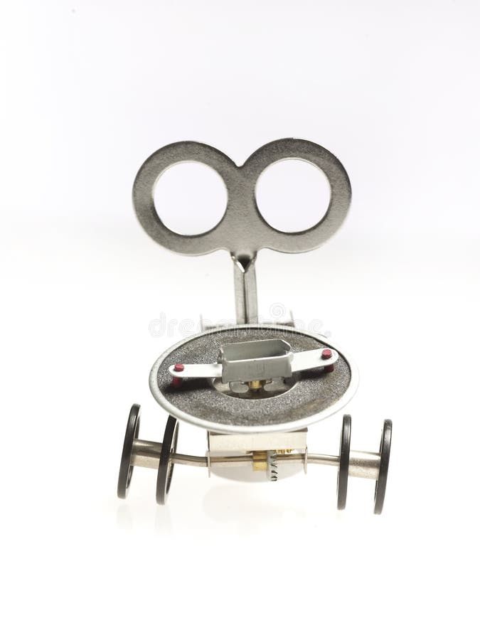 Mechanical toy stock image. Image of symbolic, motion - 17825625