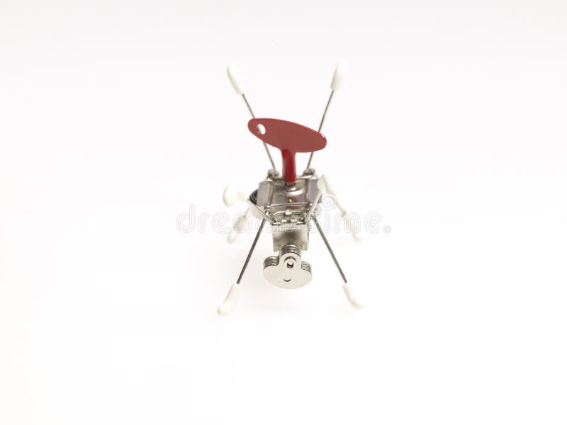 Mechanical Toy with Wind Up Key Stock Photo - Image of motion, windup ...