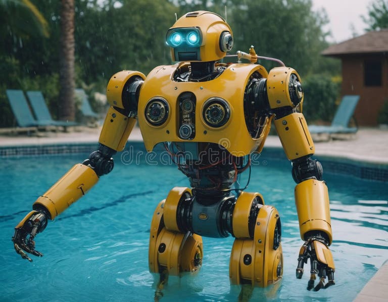 Waterproof Robot Stock Illustrations – 44 Waterproof Robot Stock ...