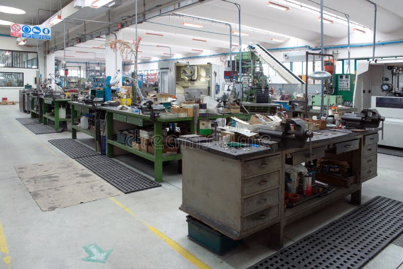 Mechanical workshop stock image. Image of person, protection - 78232629