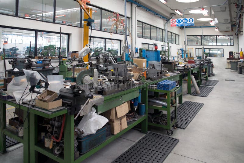 Mechanical workshop stock image. Image of maintenance - 78233079