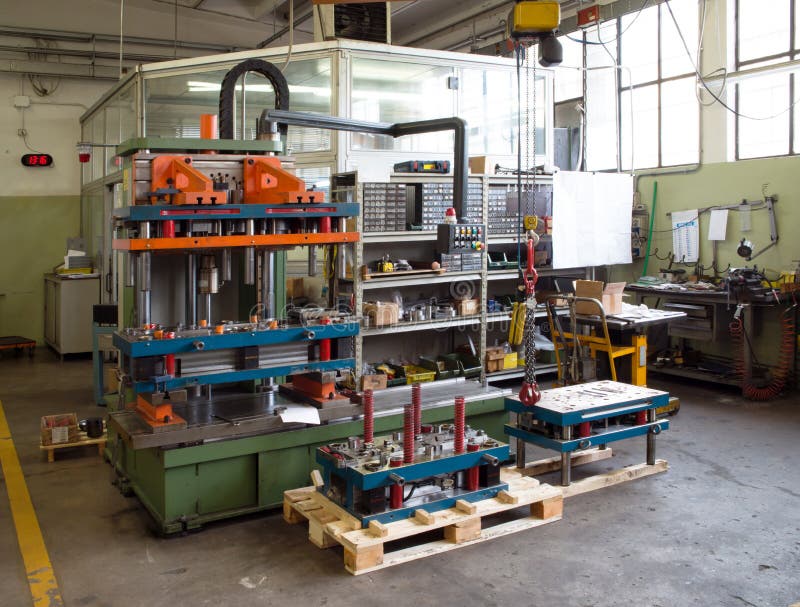 Mechanical workshop stock image. Image of industry, accuracy - 78237889