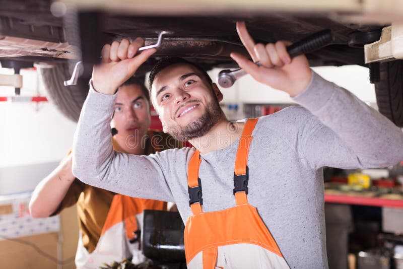 Cook and waitress talk stock photo. Image of apprenticeship - 14630408