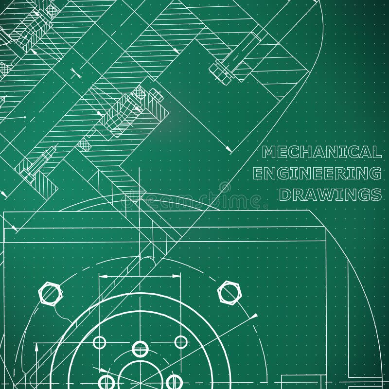 Mechanics. Technical Design Stock Vector - Illustration of document ...