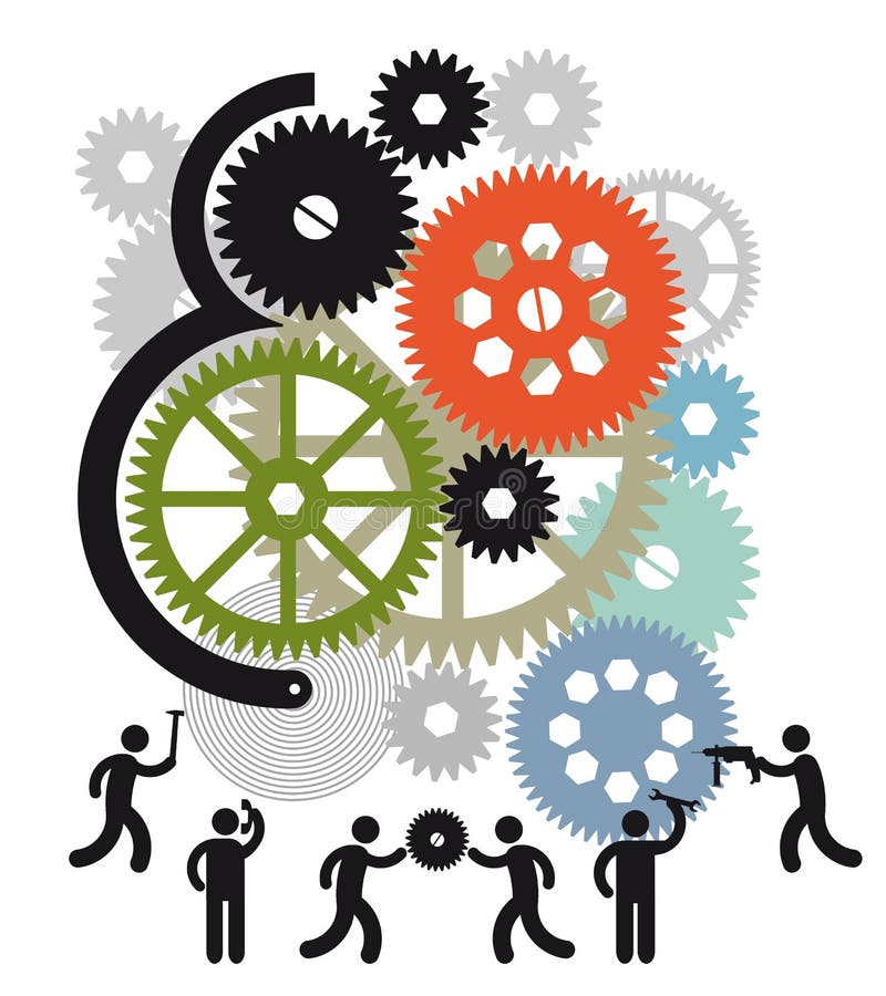 Gears Working Stock Illustrations – 6,149 Gears Working Stock ...