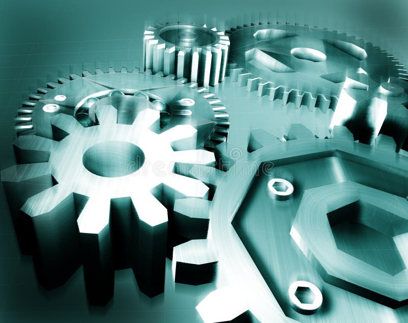 Mechanism stock illustration. Illustration of device - 14332194