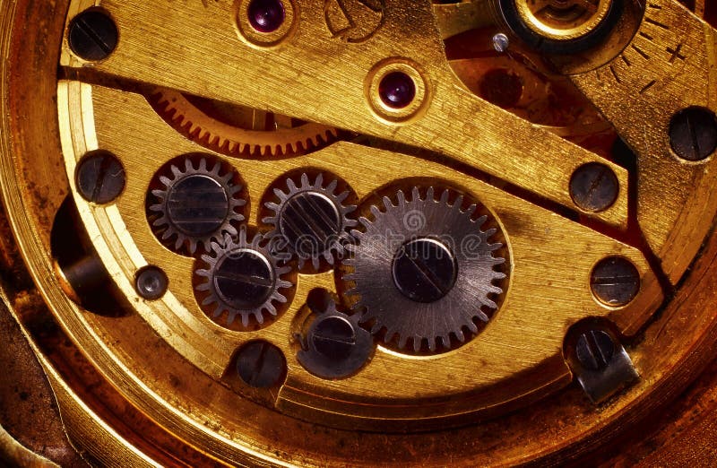Mechanism stock image. Image of inside, engine, clock - 23636247