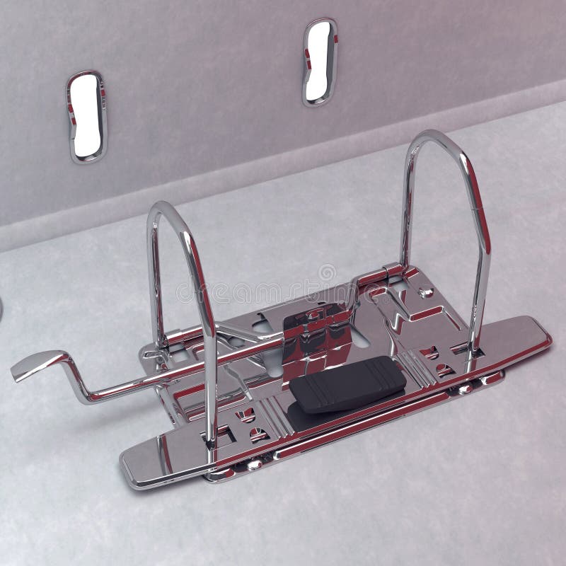 Mechanism, Closed, Folder, Zoomed View Stock Illustration ...