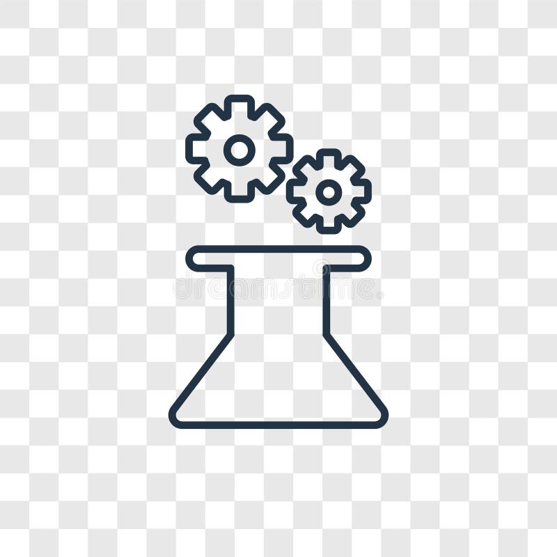 Mechanism Icon Vector Isolated on White Background, Logo Concept Stock ...