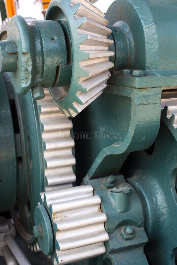 Large gear stock image. Image of disc, machinery, brake - 15552771