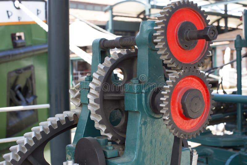 Large gear stock image. Image of disc, machinery, brake - 15552771