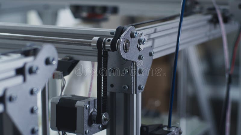 Mechanism of Modern 3D Printer Stock Photo - Image of design, print ...