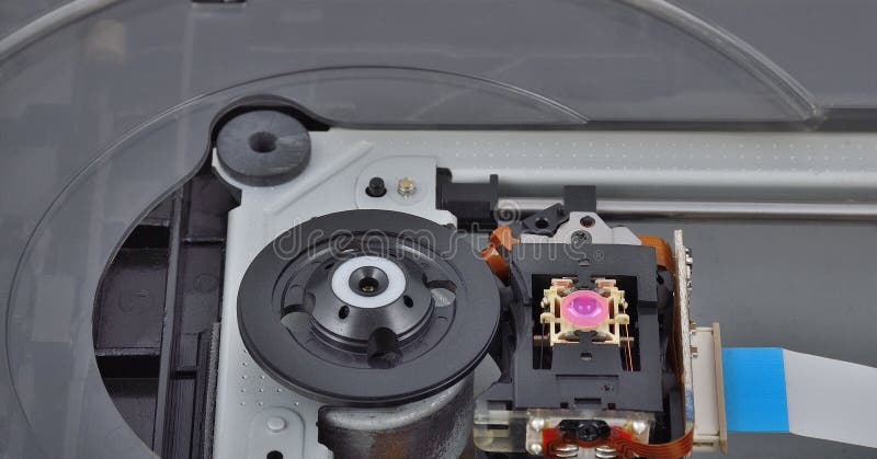 Optical dvd player module stock image. Image of module - 220779925