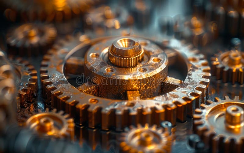 The Mechanism of Watch Close-up. Industrial Automatic Welding Machine ...