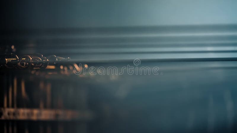 Mechanism Which Perform Bell Ringing Performance Stock Footage - Video ...