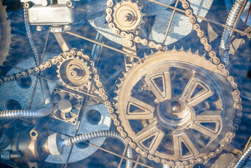 Mechanismen stock foto. Afbeelding bestaande uit spelden - 21764046