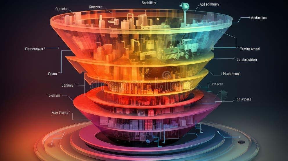 Data Funnel Stock Illustrations – 12,096 Data Funnel Stock ...