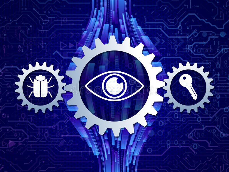 Concept of Mechanisms with Business Icons, Workforce Stock Vector ...