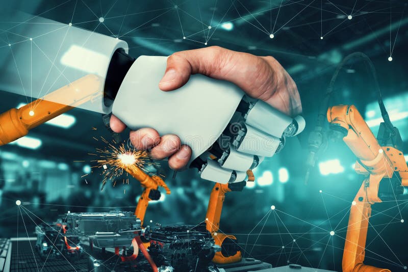 437 Human Robot Working Together Stock Photos - Free & Royalty-Free ...