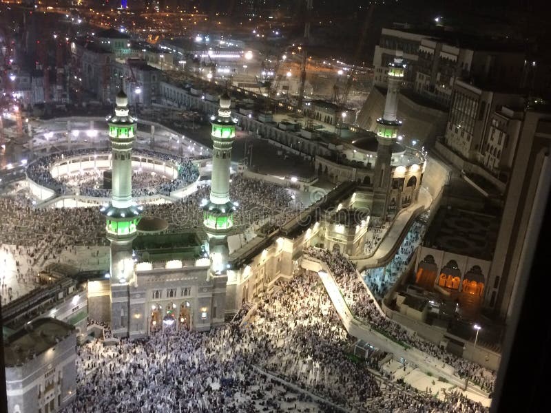 Kaaba i Mecka arkivfoto. Bild av bygger, landmärken, minaret - 28682912