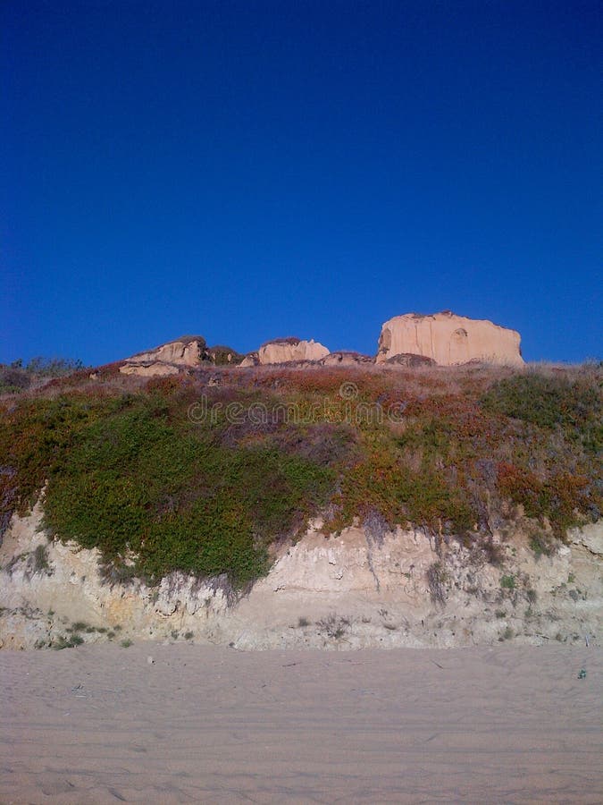 Meco cliffs stock image. Image of coastline, beach, meco - 43745499
