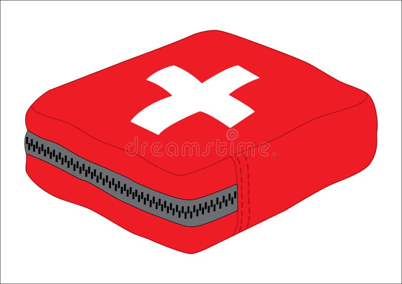 Botiquín De Primeros Auxilios Ilustración del Vector - Ilustración de ...