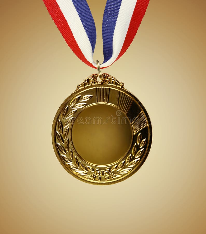Medal stock image. Image of badge, place, ribbon, champion - 38872681
