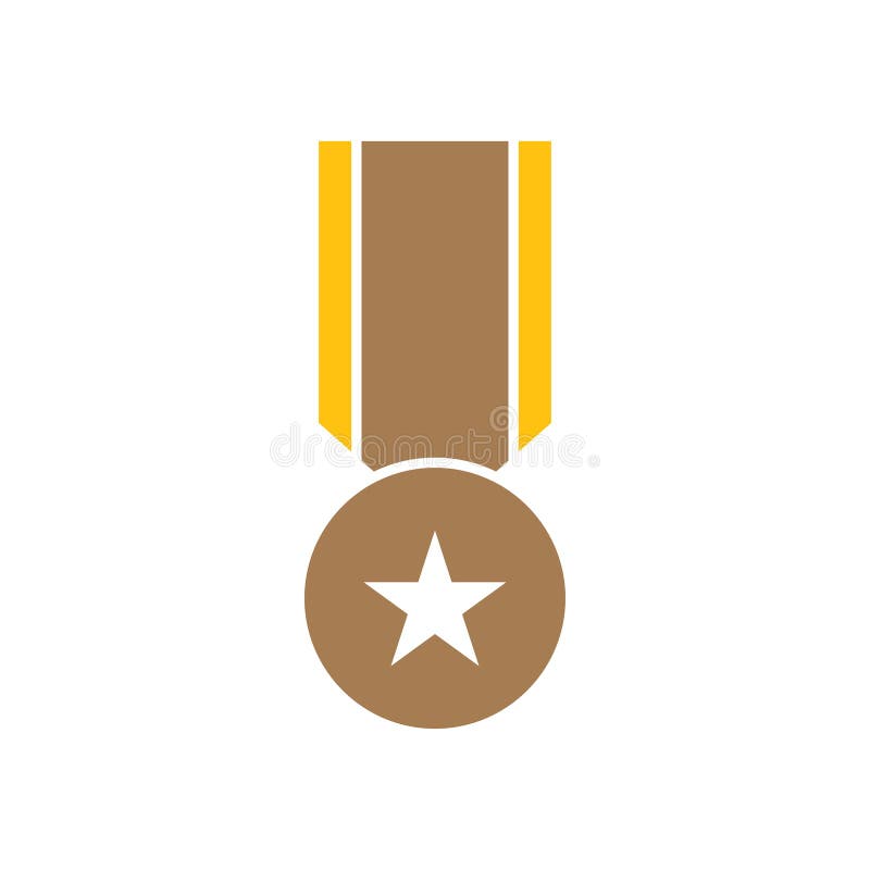 Medal Graphic Design Template Vector Illustration Stock Vector ...