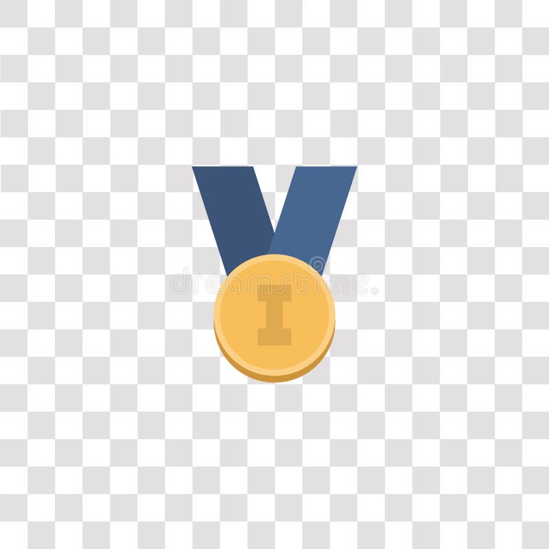 Medal Icon Sign and Symbol. Medal Color Icon for Website Design and ...
